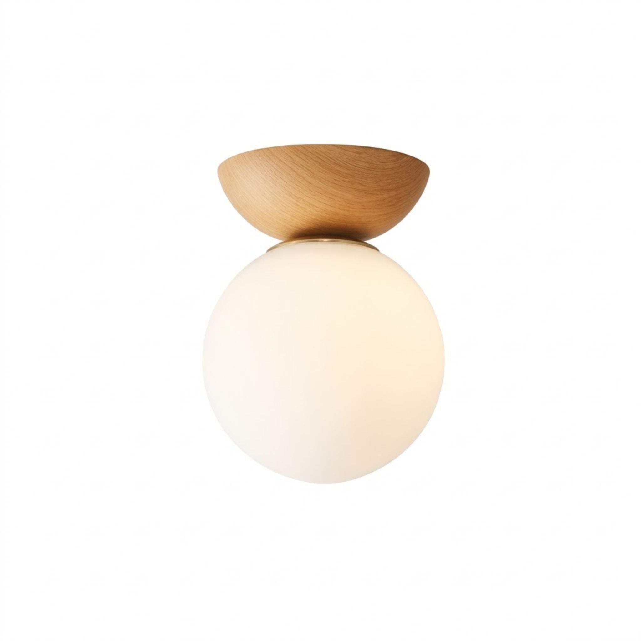 Taklampe Japansk Stil Minimalistisk Rund for Stue, Soverom og Gang - J ...
