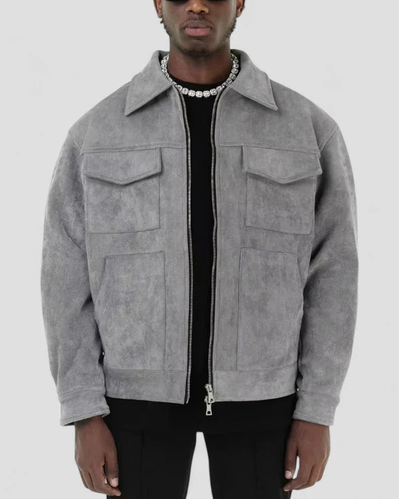 Herre Jakke Fritidsdesign Med Glidelås – Bellezanorge