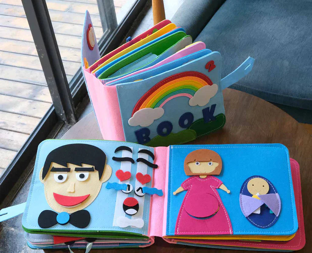 Interaktiv Barnebok for Barn - Montessori Eventyr med 16 Historier og ...